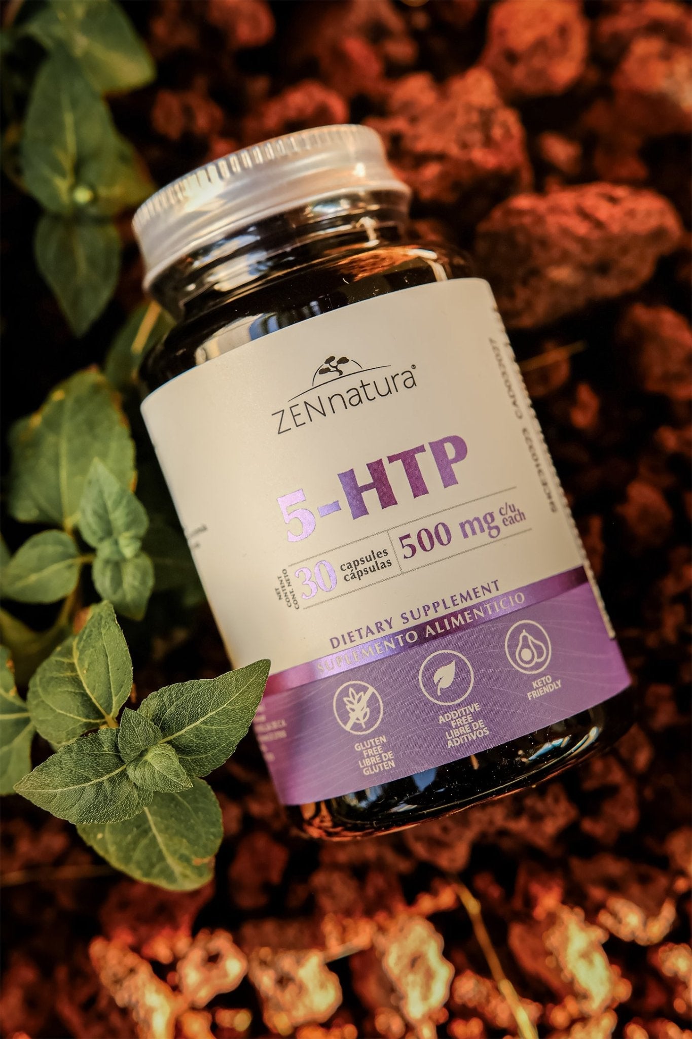 Suplemento de 5-HTP 500MG - Mejora el estado de ánimo – ZenNaturaMX