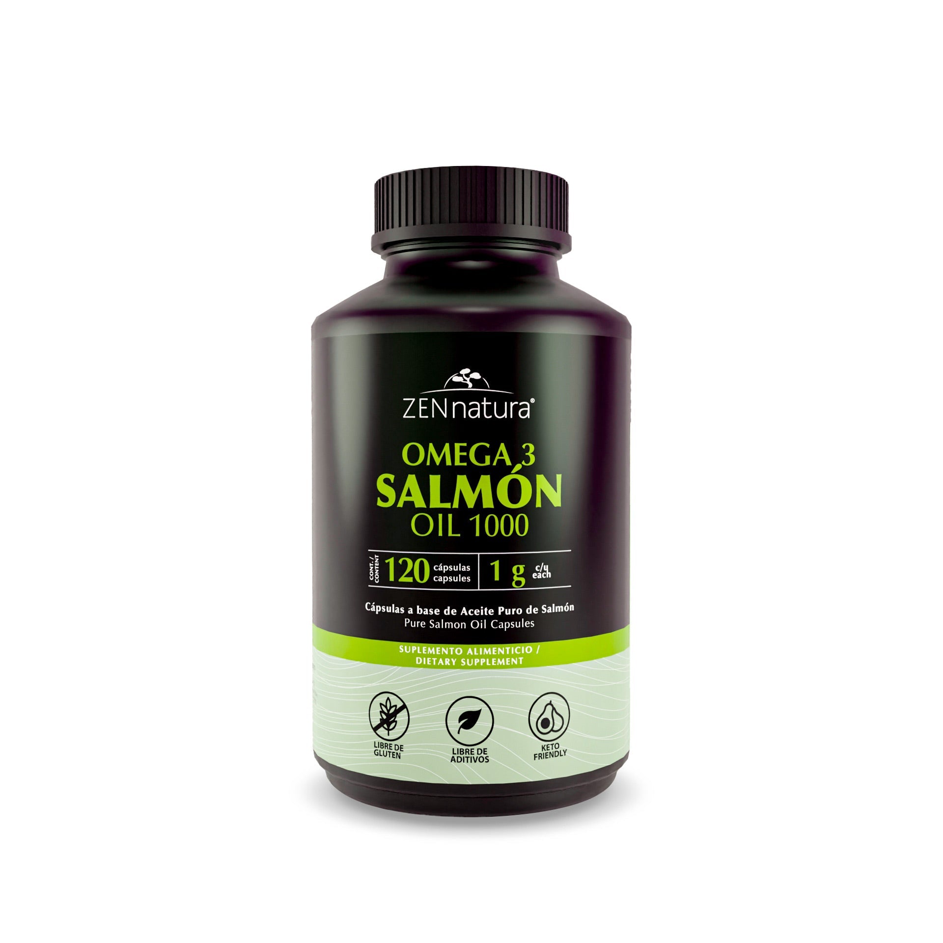 OMEGA 3 SALMON OIL | 1GR – ZenNaturaMX