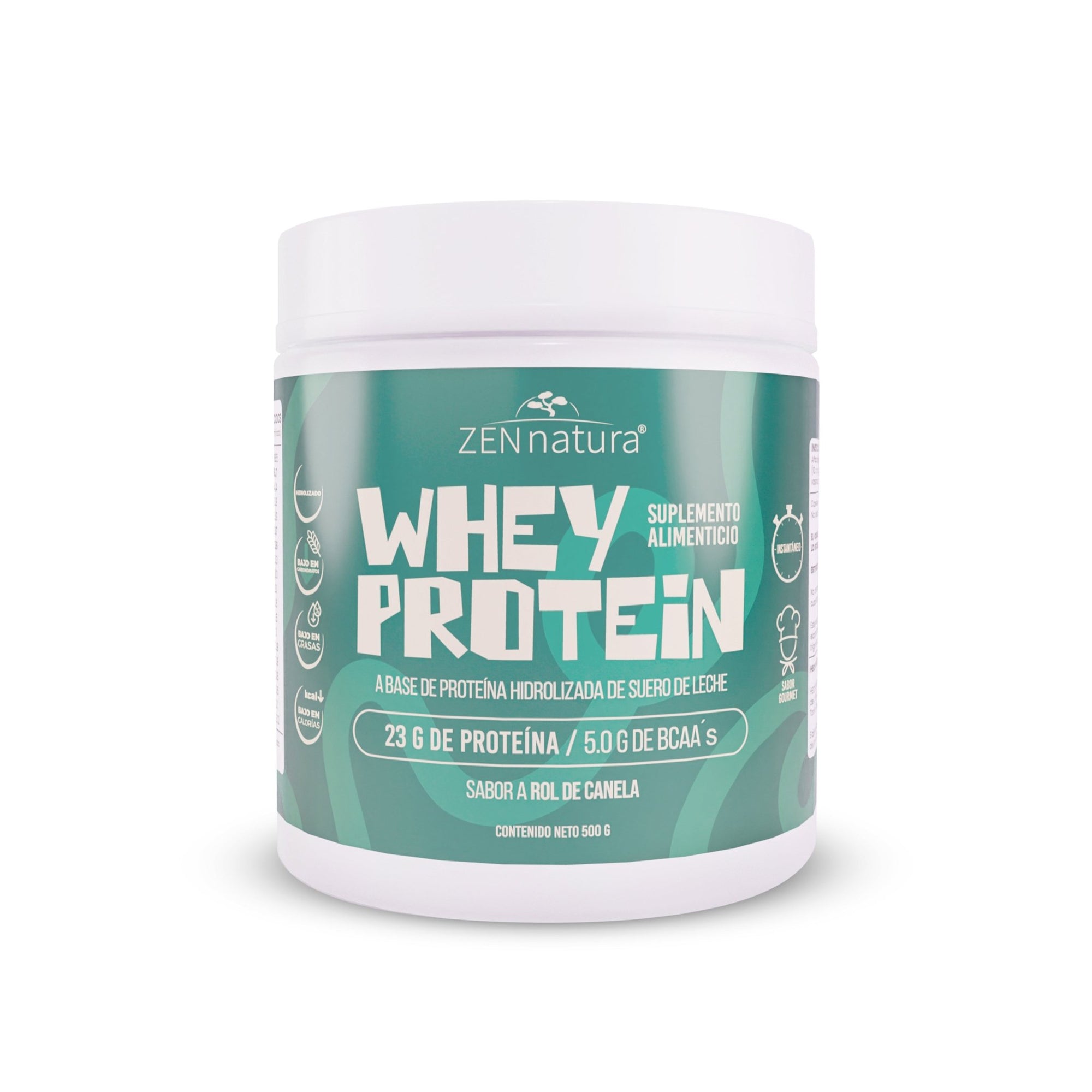 PROTEINA HIDROLIZADA | 500G WHEY PROTEIN ROL DE CANELA